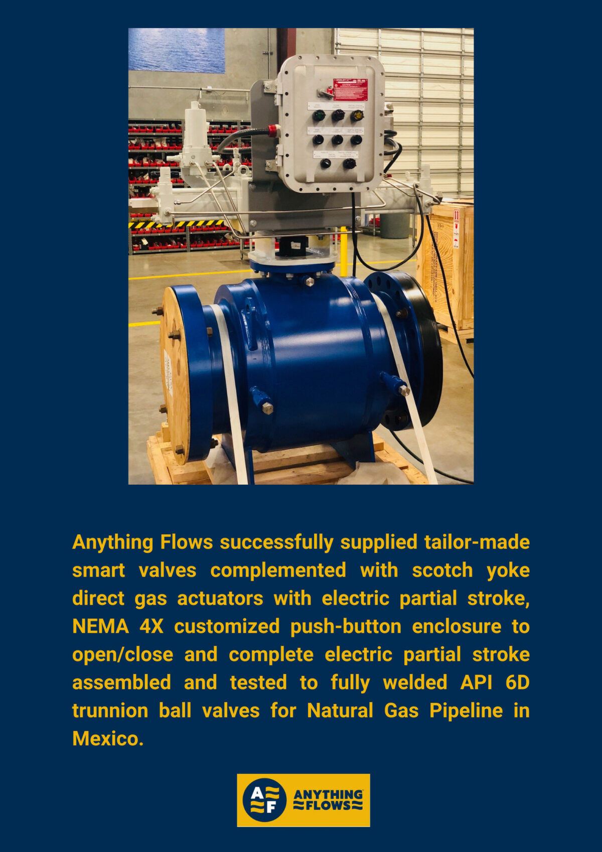 Natural Gas Pipeline Application: Smart valves with Partial stroke feature - Industry leader in ...